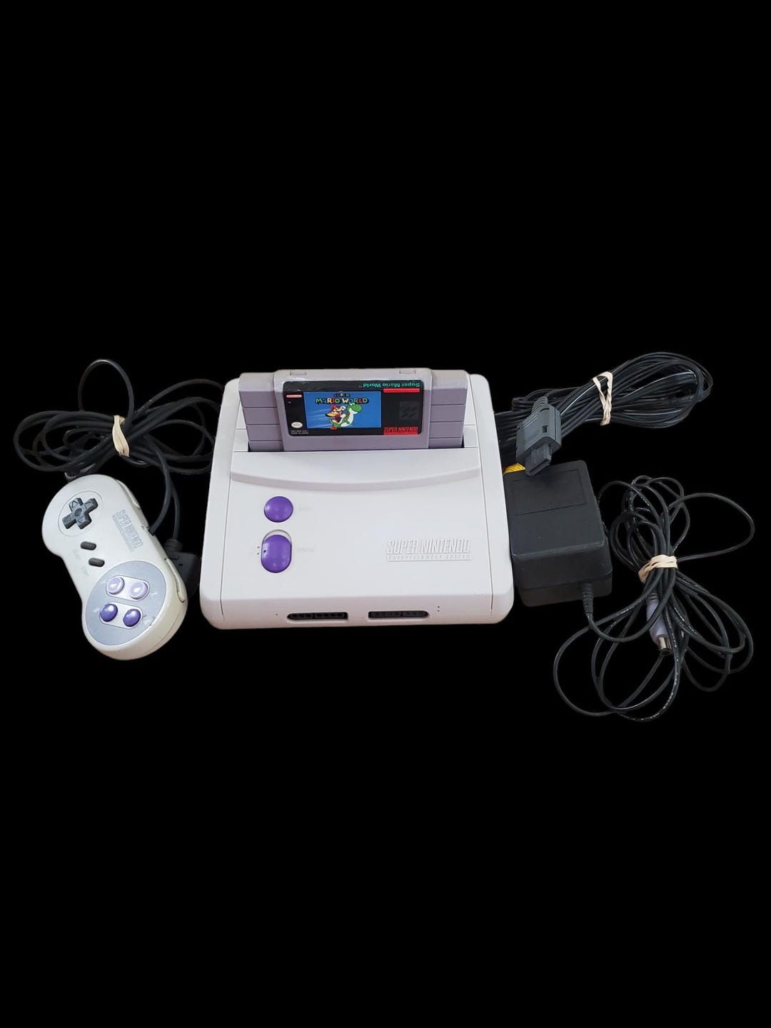 Super Nintendo Jr Console With Super Mario World All Authentic and ...