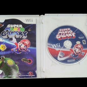 Nintendo Wii Super Mario Galaxy - Etsy