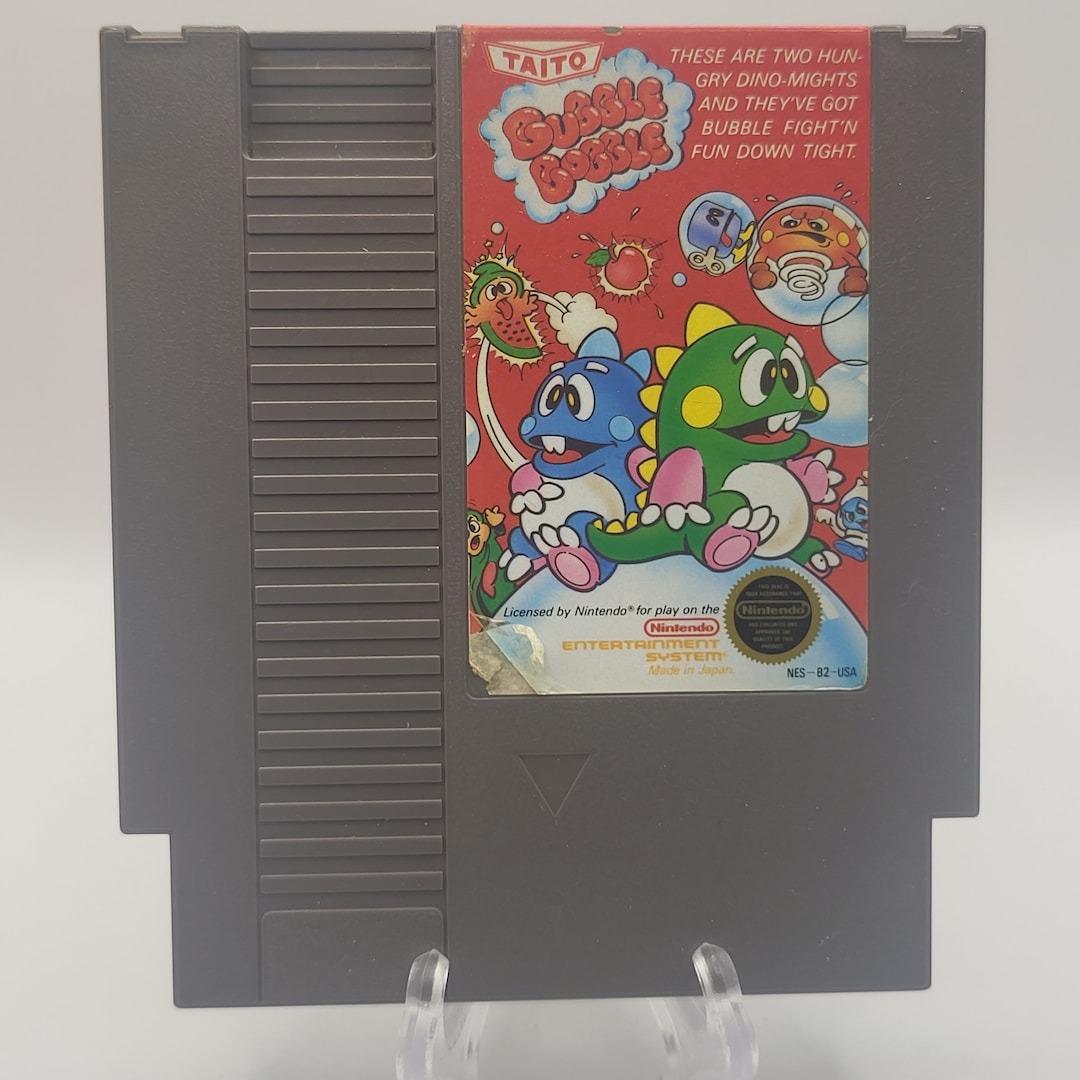 Nintendo Nes Bubbles Bobble Authentic - Etsy