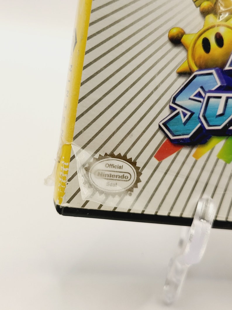 Nintendo Gamecube Super Mario Sunshine Authentic - Etsy