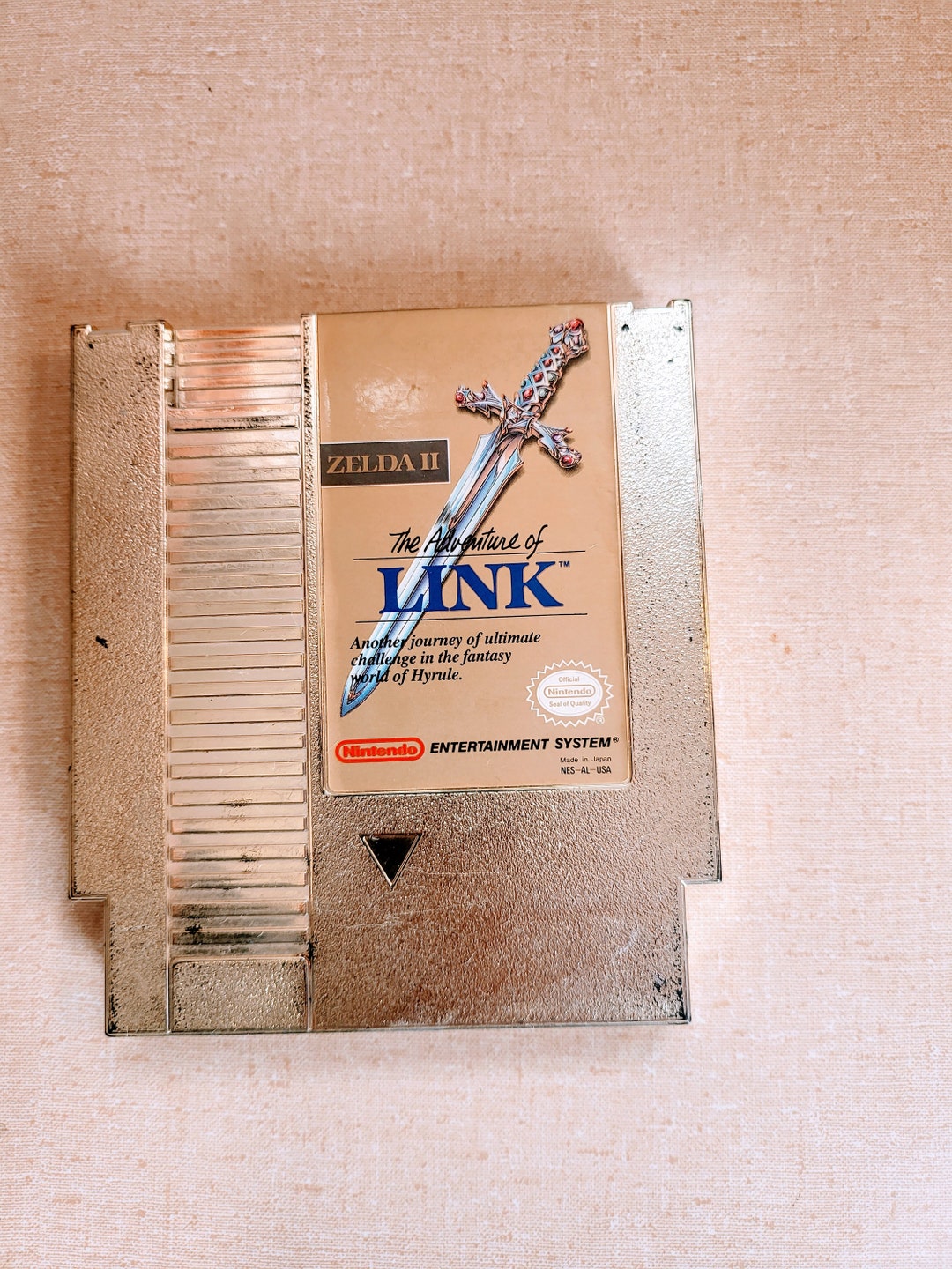 Nintendo Nes Zelda II the Adventure of Link Authentic - Etsy