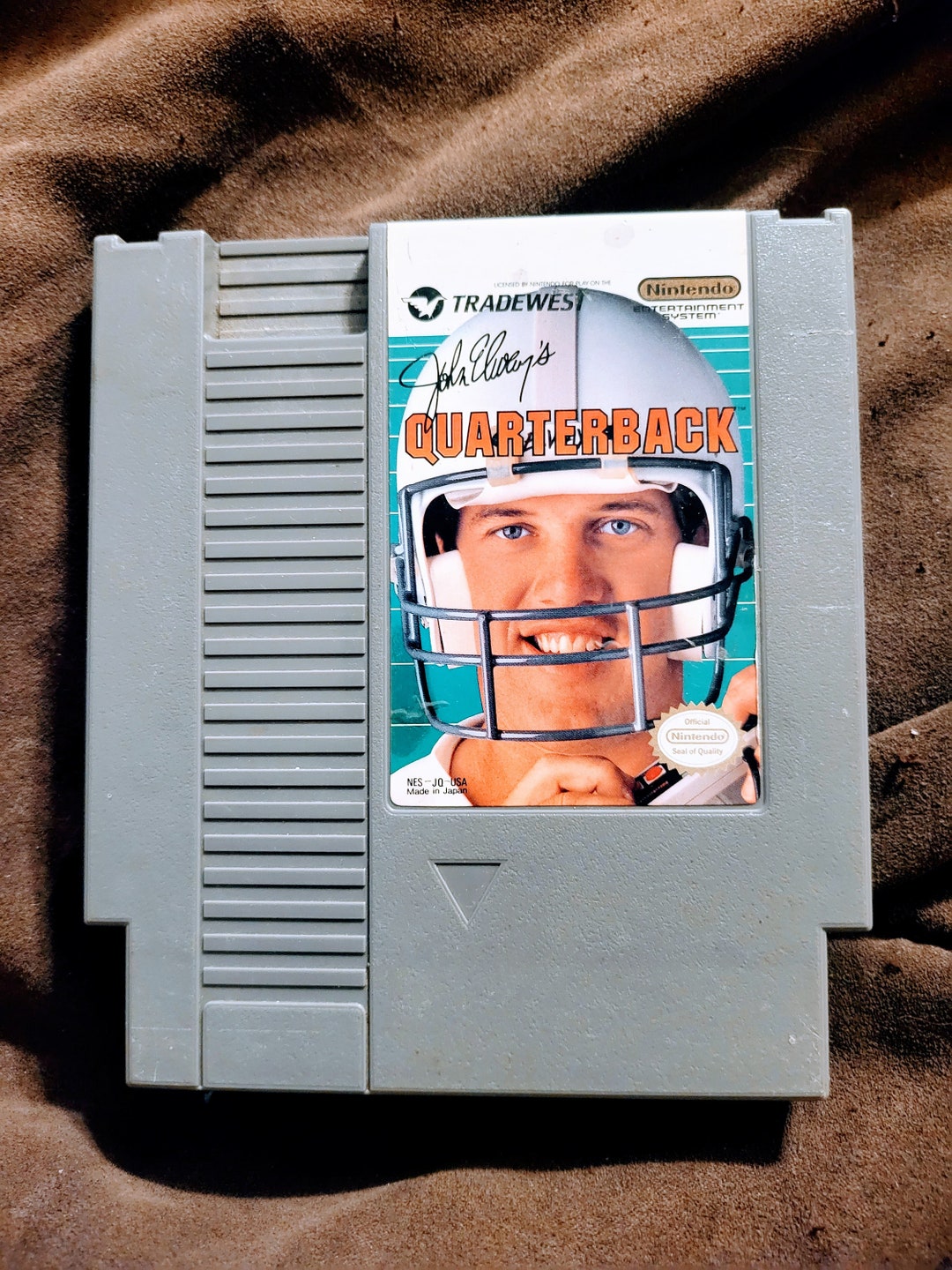 Nintendo Nes John Elway's Quarterback NFL Football Authentic 8 Bit Free ...