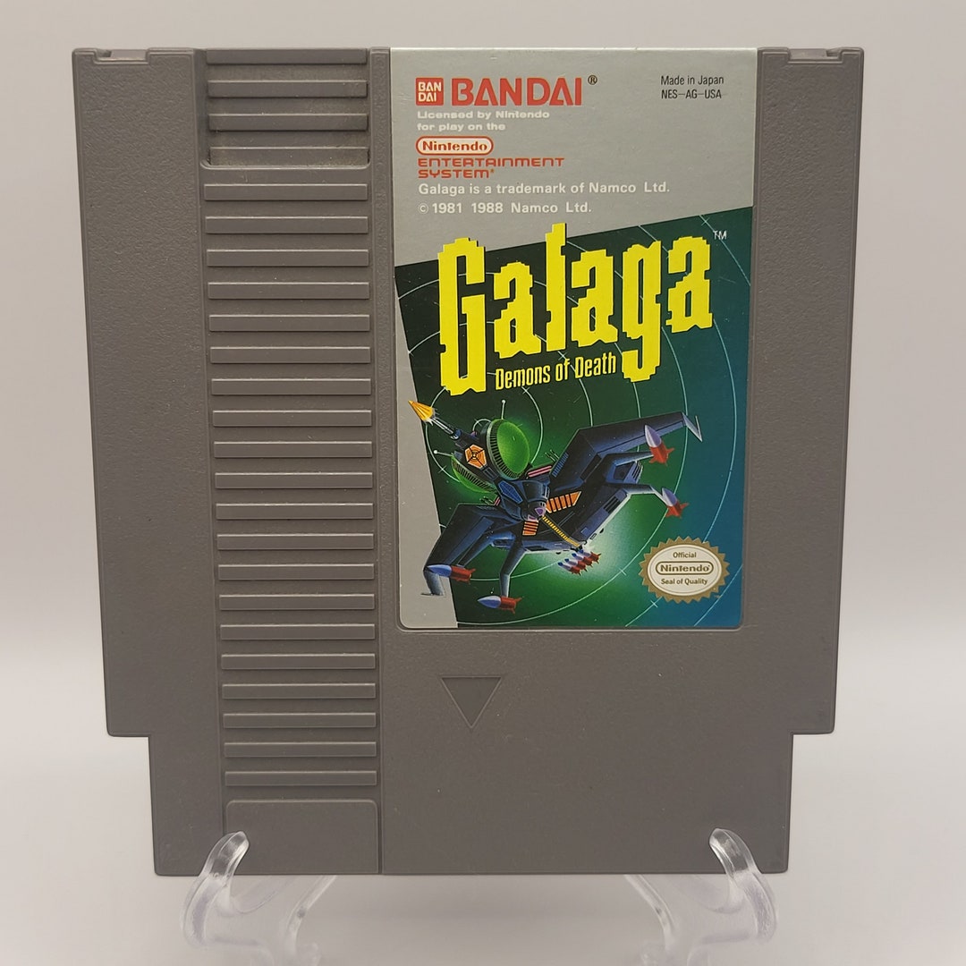 Nintendo Nes Galaga Demons of Death Authentic - Etsy