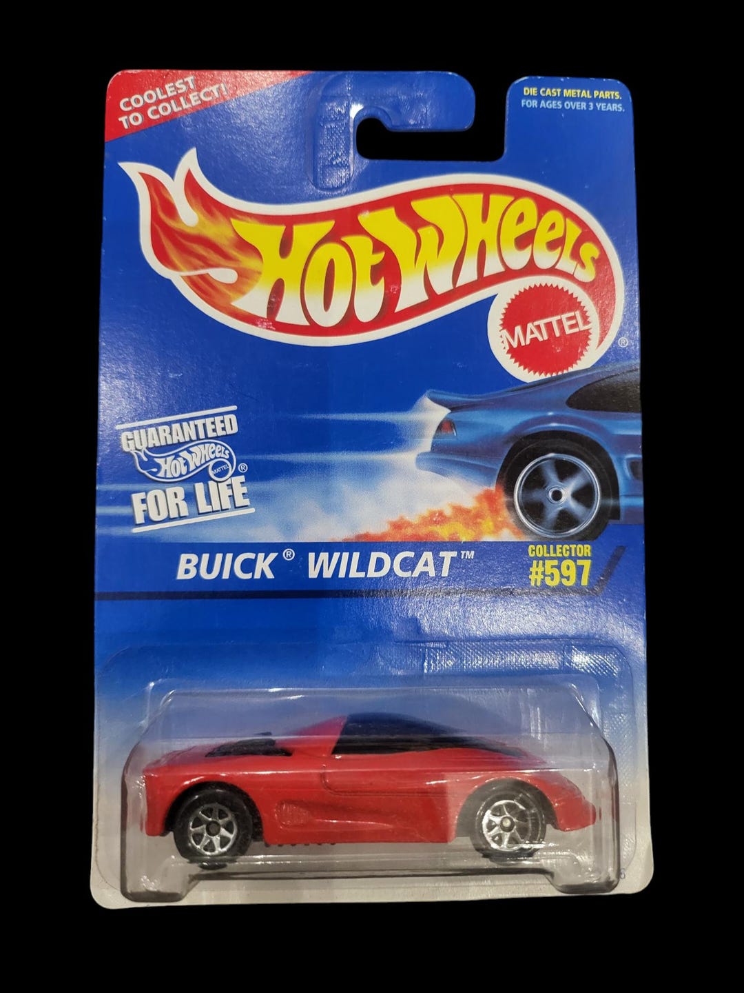 1995 Hot Wheels Buick Wildcat Red Collector #597 - Etsy