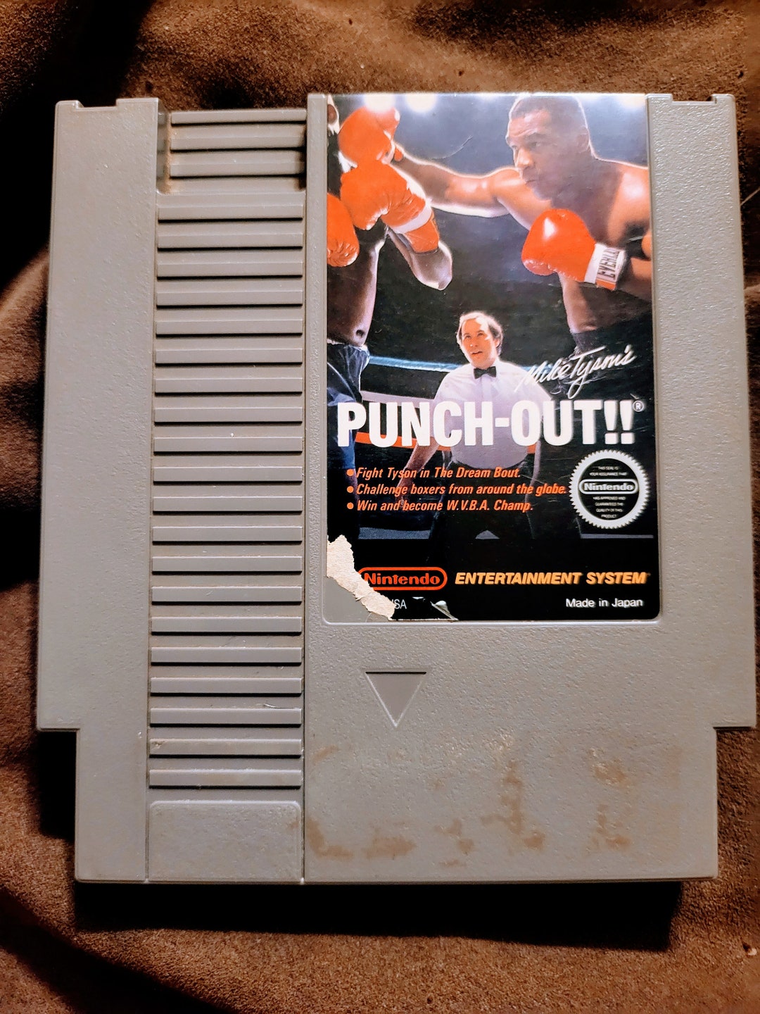 Nintendo Nes Mike Tyson Punch Out Authentic - Etsy
