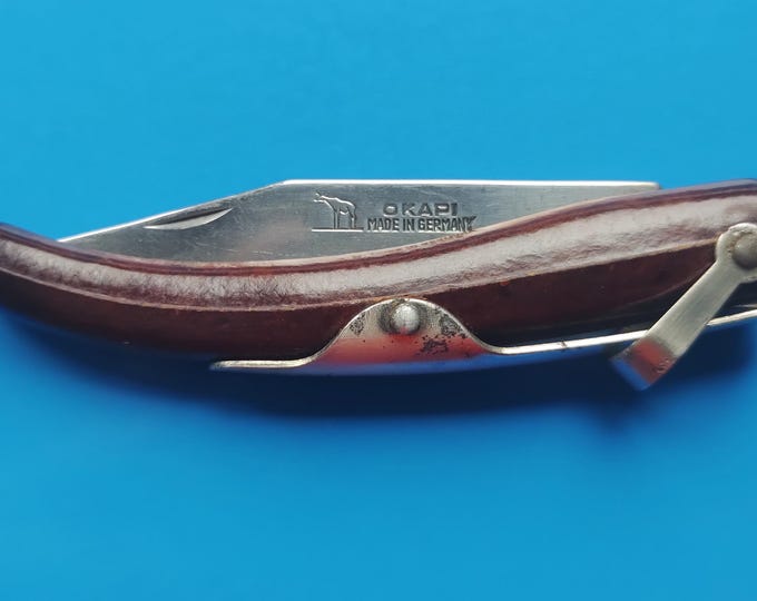 Okapi Pocket Knife Made in Germany in Solingen Vintage 1940s Bakelite ...