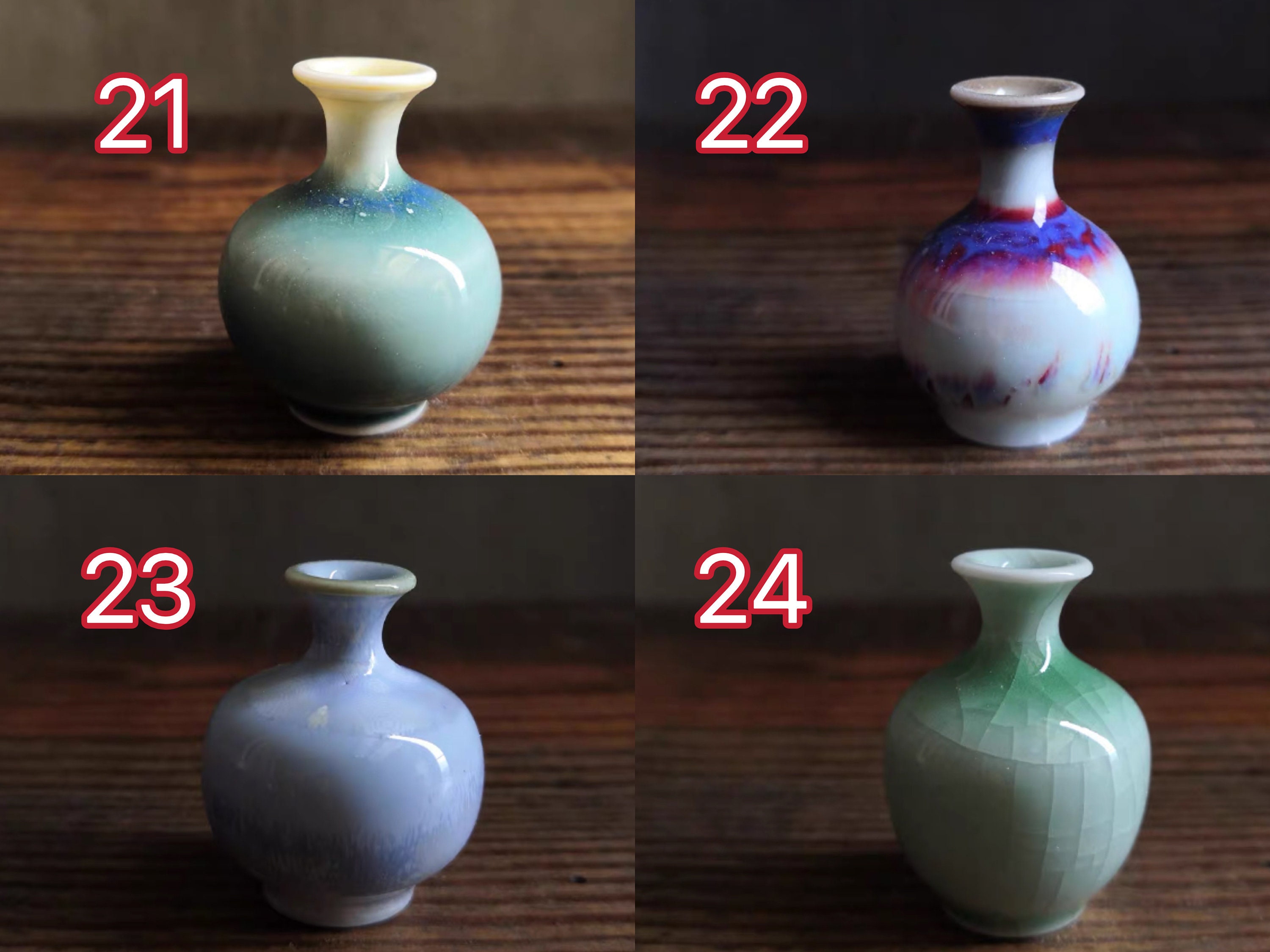 Handmade Miniature Vase Ceramic Vase Miniature Dollhouse - Etsy