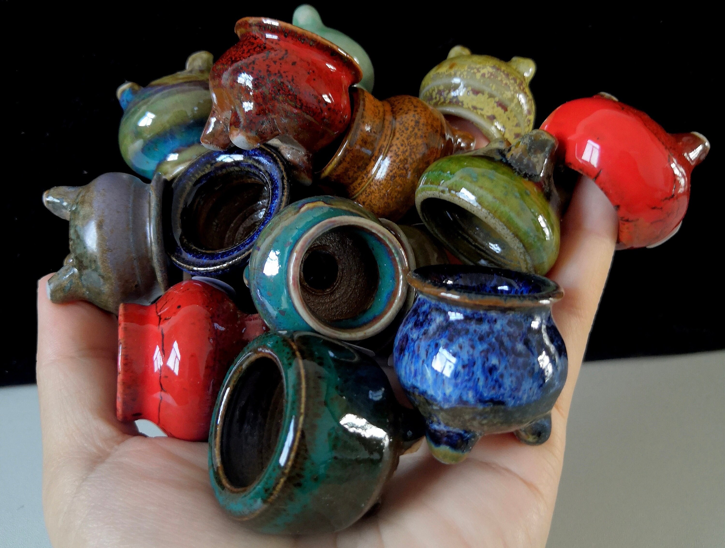 Miniature Handmade Planter Unique Mini Succulent Flower Pot - Etsy