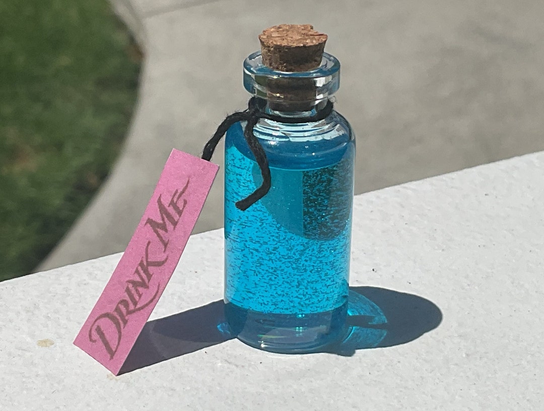 Alice in Wonderland Drink Me Bottle - Etsy