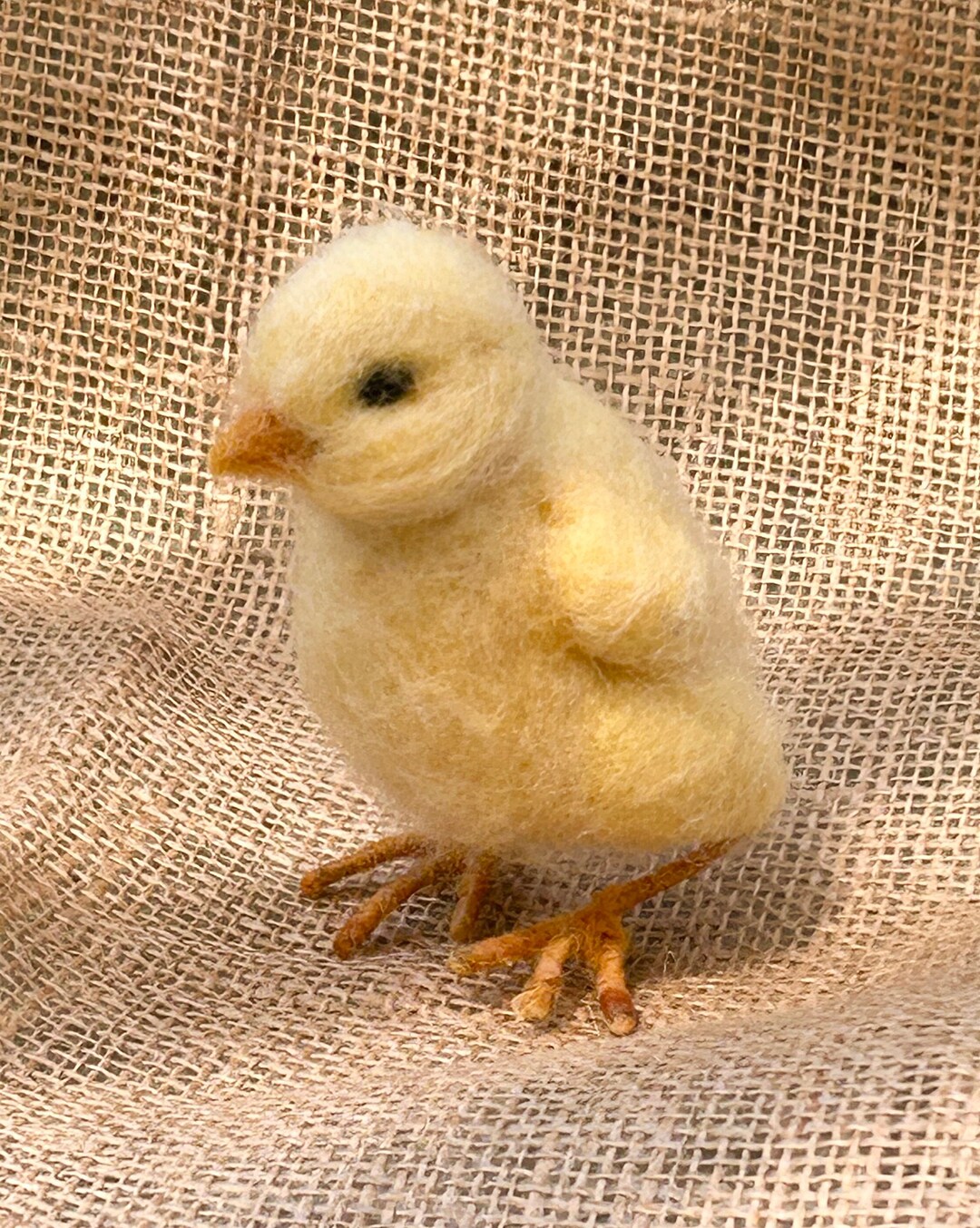Realistic Baby Chick Felted Handmade Cute Life Size - Etsy