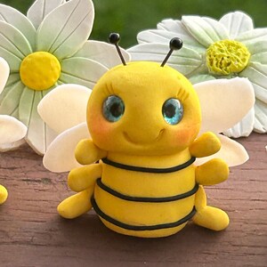 Little Bumble Bees Cute Handmade Little Guys Made With Polymer Clay ...