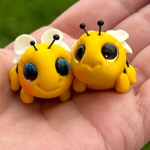 Baby Bumble Bees Cute Little Clay Handmade Figurines - Etsy