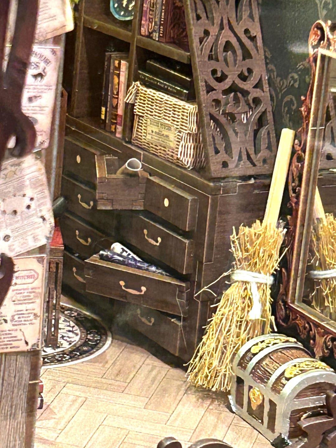 Magic Pharmacy Book Nook Completed Halloween Decor - Etsy