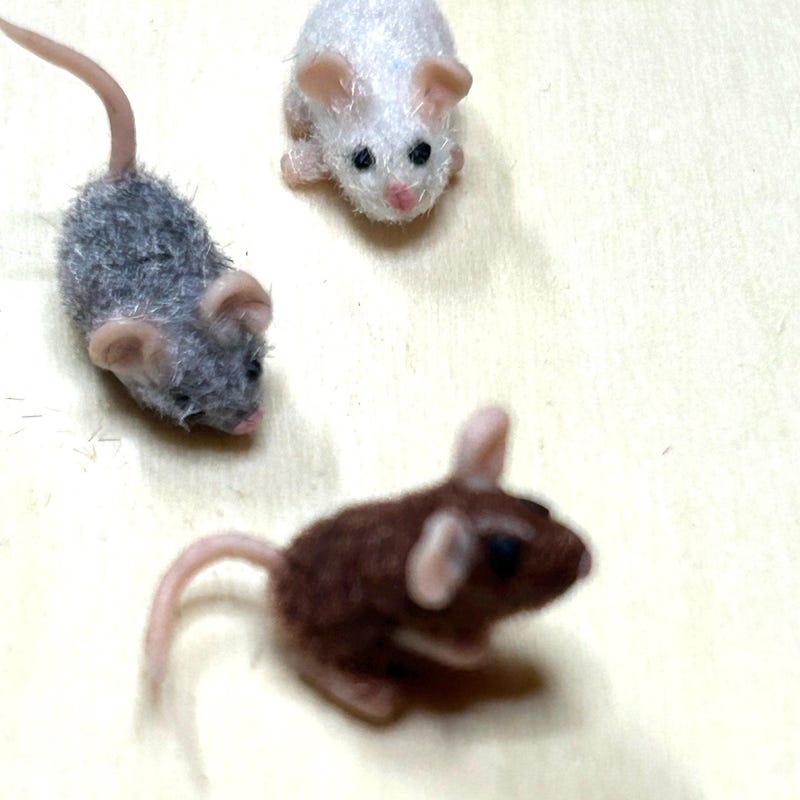 Miniature Mice - Etsy
