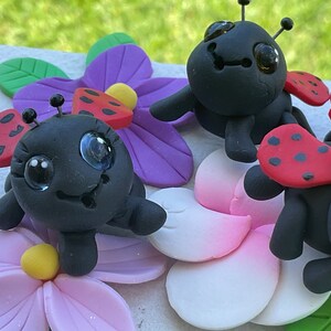 Baby Ladybugs. Handmade Polymer Clay Baby Cute Ladybugs - Etsy