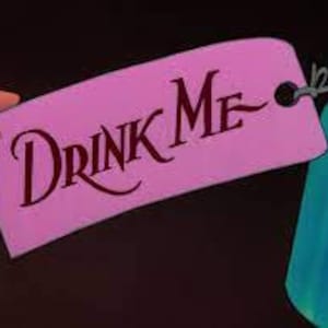Alice in Wonderland Drink Me Bottle - Etsy