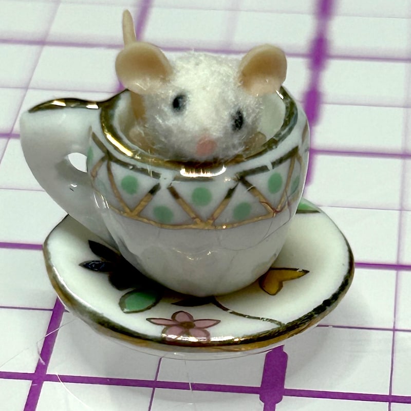 Miniature Teacup - Etsy