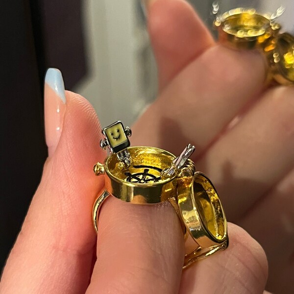 Spongebob Best Friends Forever Ring - Etsy