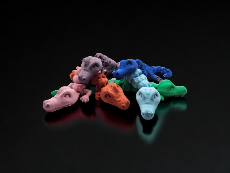 Sensory Fidget Toy Calming Alligator for Children and Adults With ADHD ...