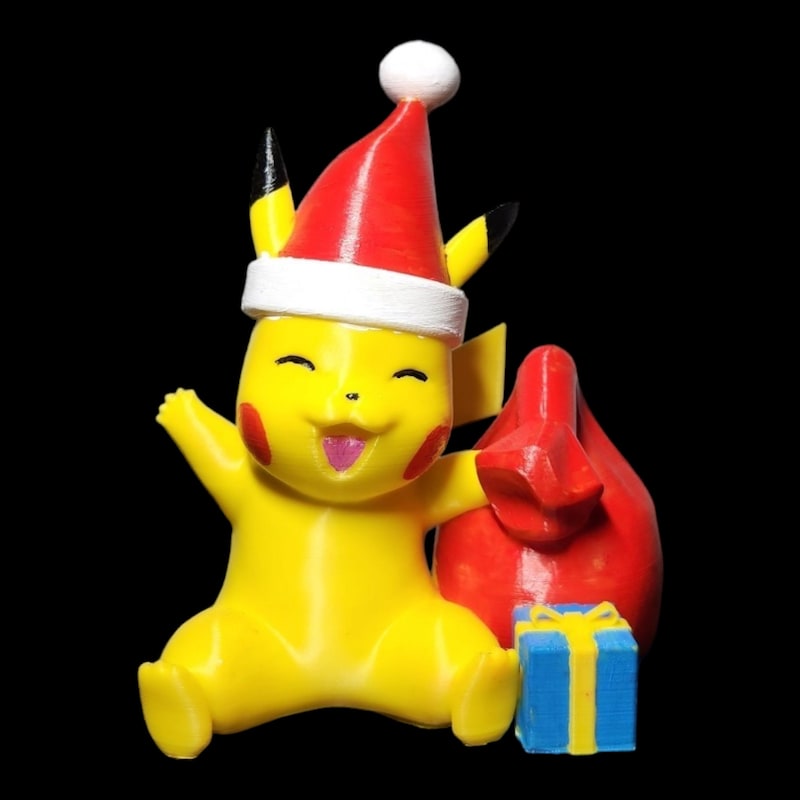 Pikachu Santa Hat - Etsy
