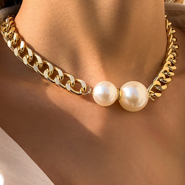 Thick Chunky Chain - Etsy