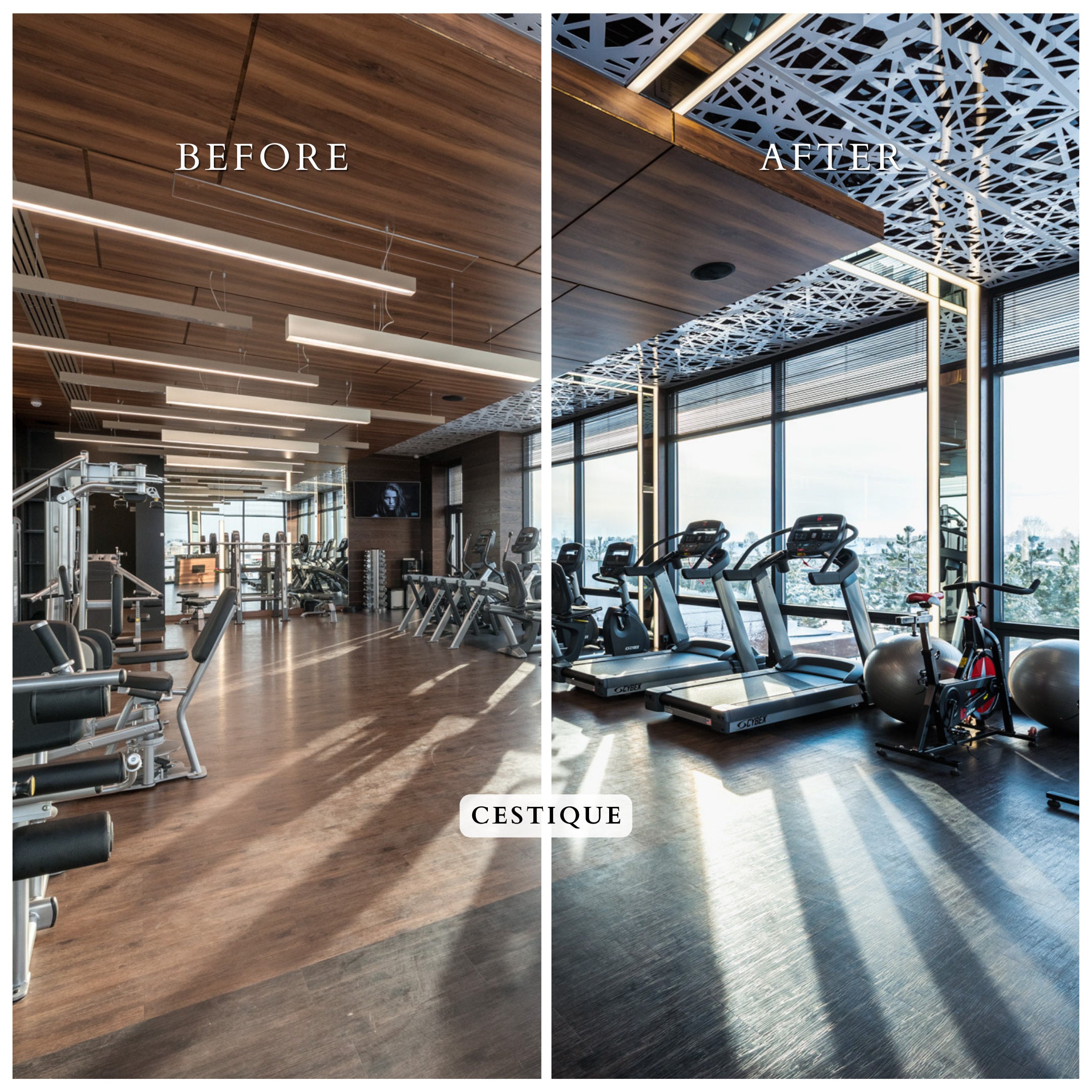 10 FITNESS Dark Aesthetic Lightroom Presets Fitness Preset Influencer ...