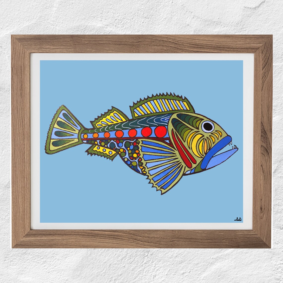 Lingcod Fine Art Print Giclee Print Wall Art - Etsy
