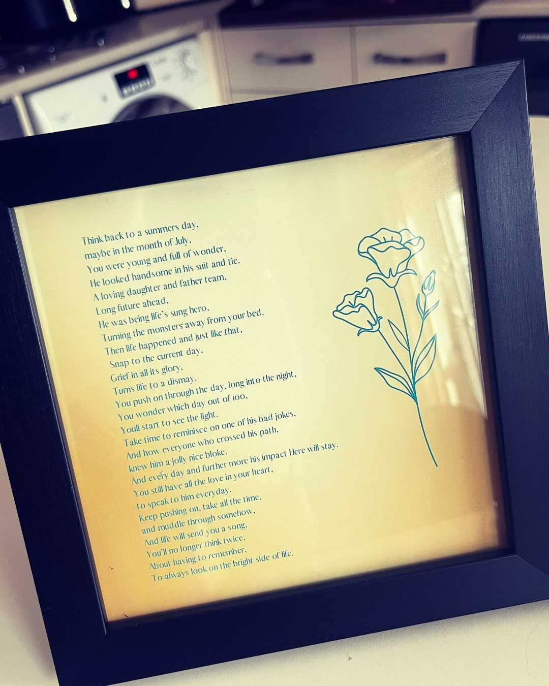 Beautifully Written Picture Poem - Etsy