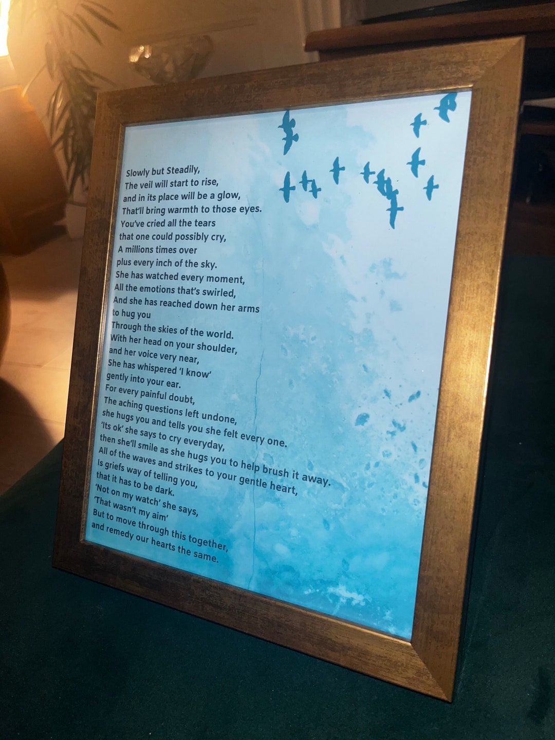 Beautifully Written Picture Poem - Etsy