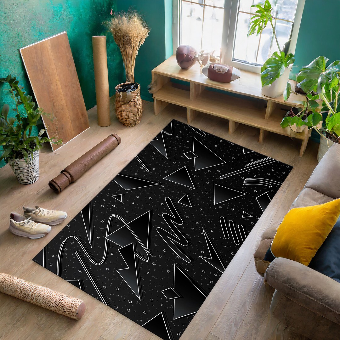 Spacey Rug, Arcade Carpet, Game Room Rug, Retro Realistic 90s Arcade ...