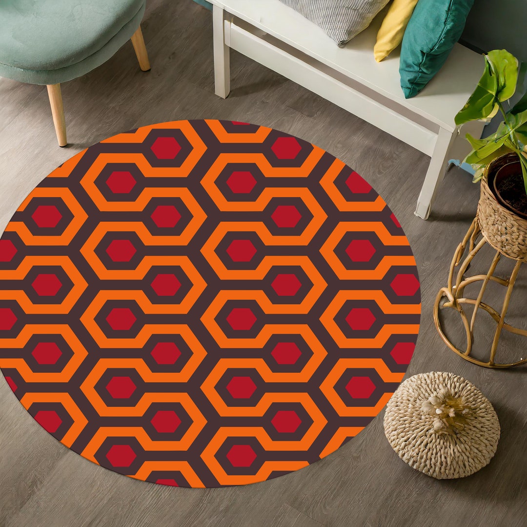 The Shining Round Rug, the Shining Overlook Hotel Circle Area Rugs ...