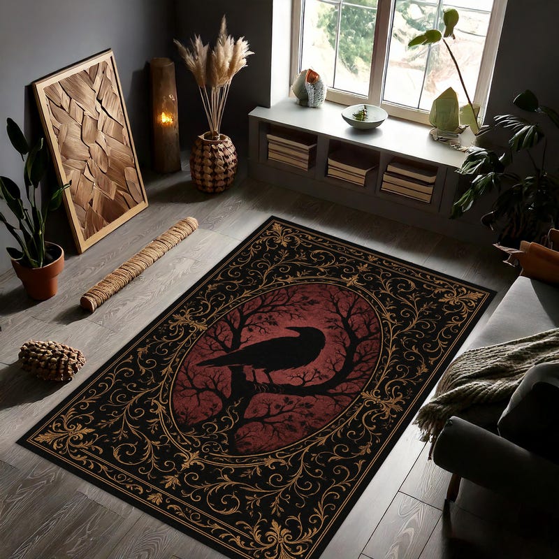 Gothic Rug - Etsy