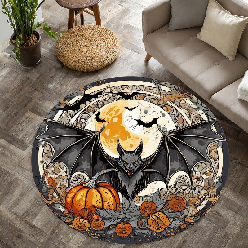 Halloween Rug - Etsy