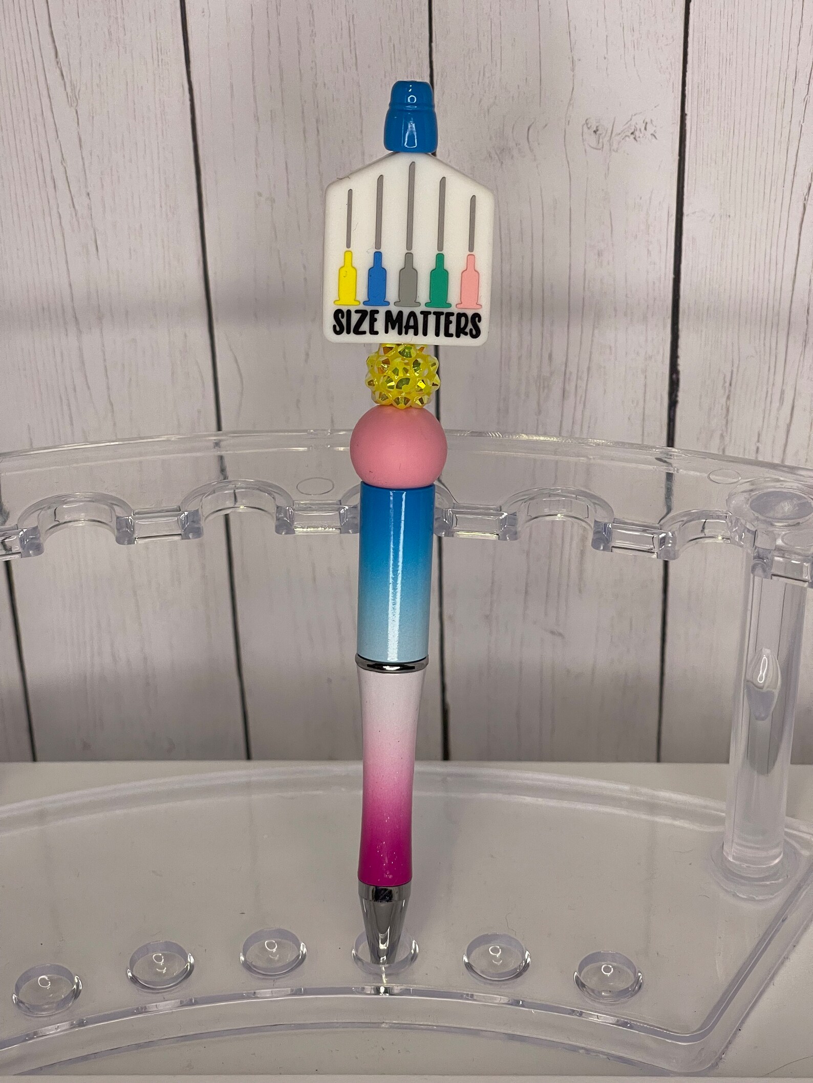 Beaded Pen Beaded Silicone Pen Medical Beaded Pens - Etsy