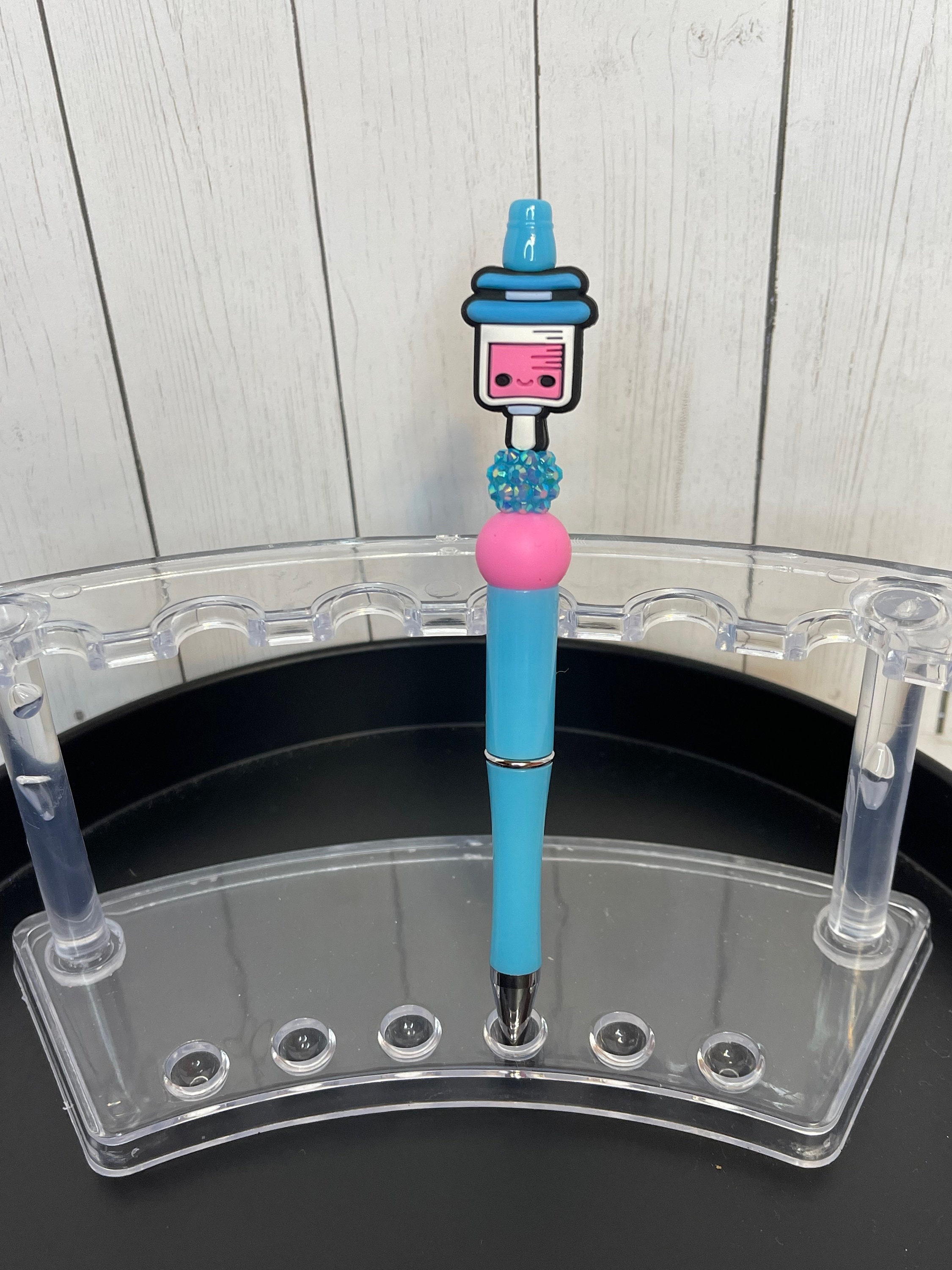 Beaded Pen Beaded Silicone Pen Medical Beaded Pens - Etsy