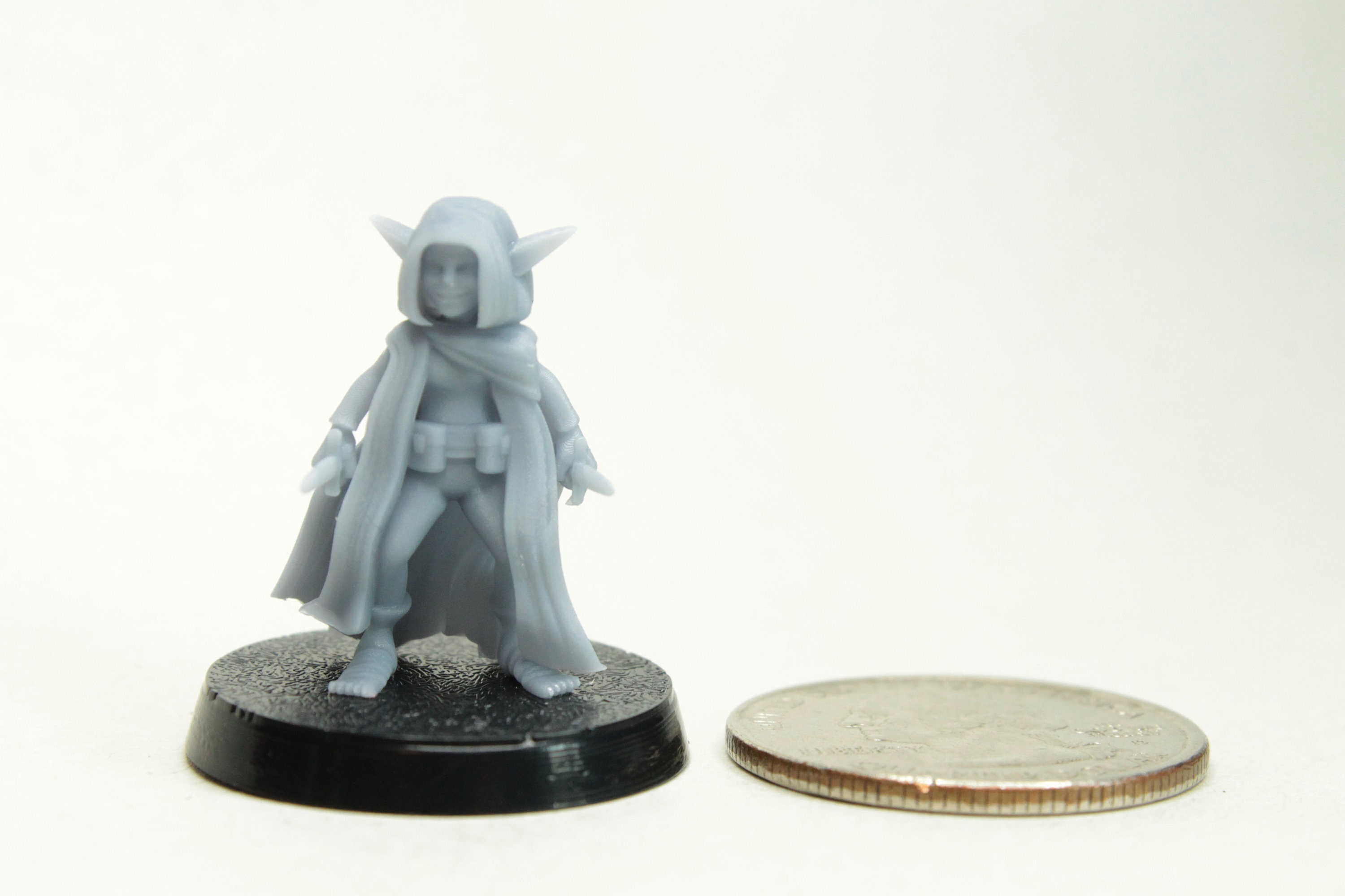 TTRPG Minifigure Goblin Female Rogue Thug 4 unpainted Dnd, Pathfinder ...