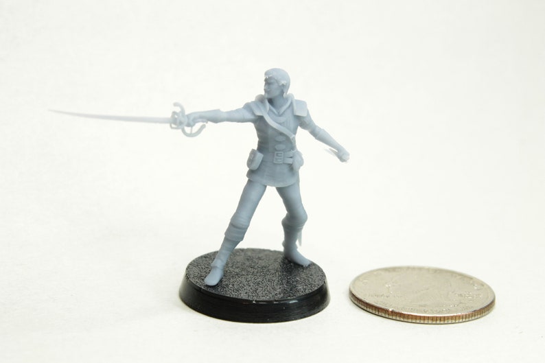 TTRPG Minifigure Human Male Nobleman unpainted Dnd, Pathfinder ...