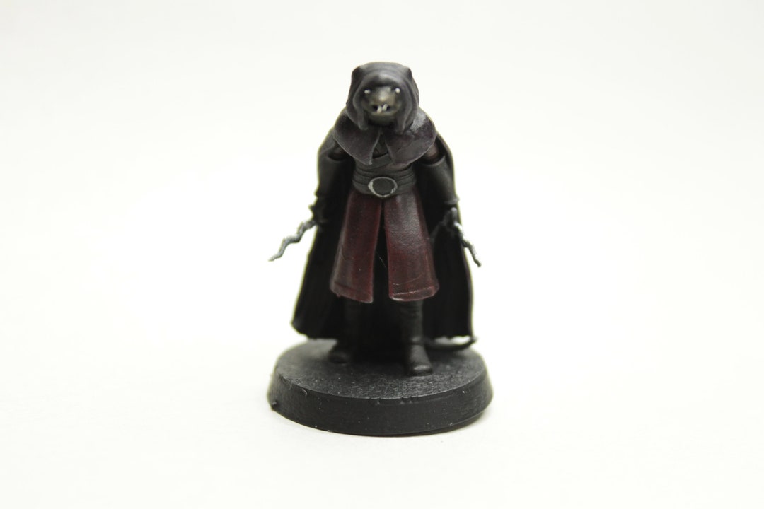 TTRPG Minifigure - Hybrid Wererat 2 Assassin (unpainted) - Dnd ...