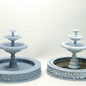 TTRPG Mini Terrain - Stone & Brick Fountain (unpainted) - Dnd ...