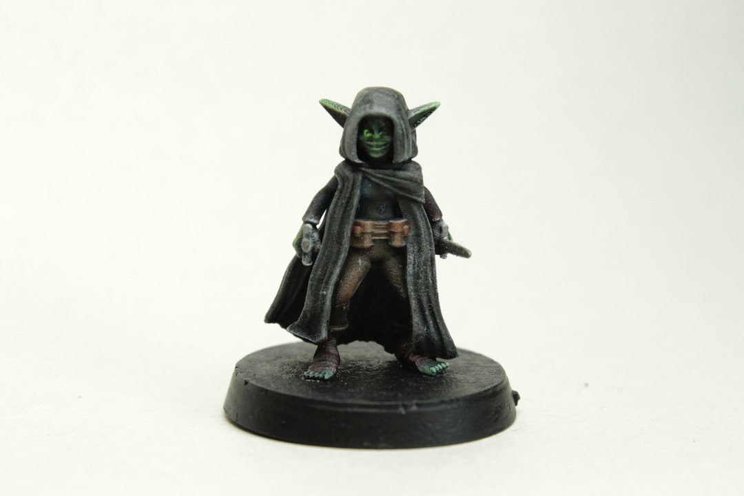 TTRPG Minifigure - Goblin Female Rogue Thug 4 (unpainted) - Dnd ...