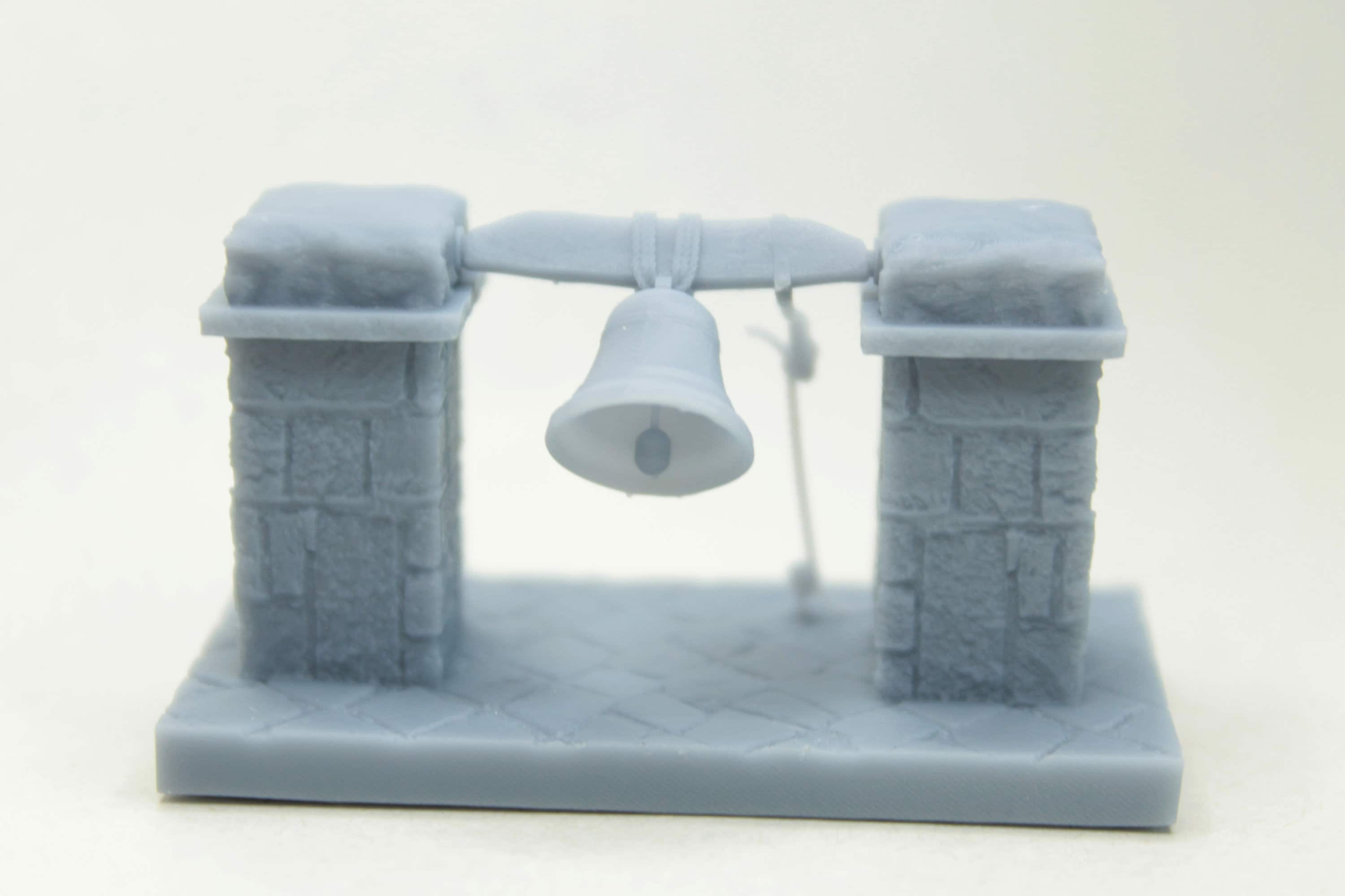 TTRPG Mini Terrain - Bell W/ Stone Pillars (unpainted) - Dnd ...