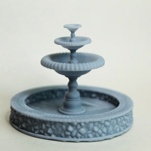 TTRPG Mini Terrain - Stone & Brick Fountain (unpainted) - Dnd ...