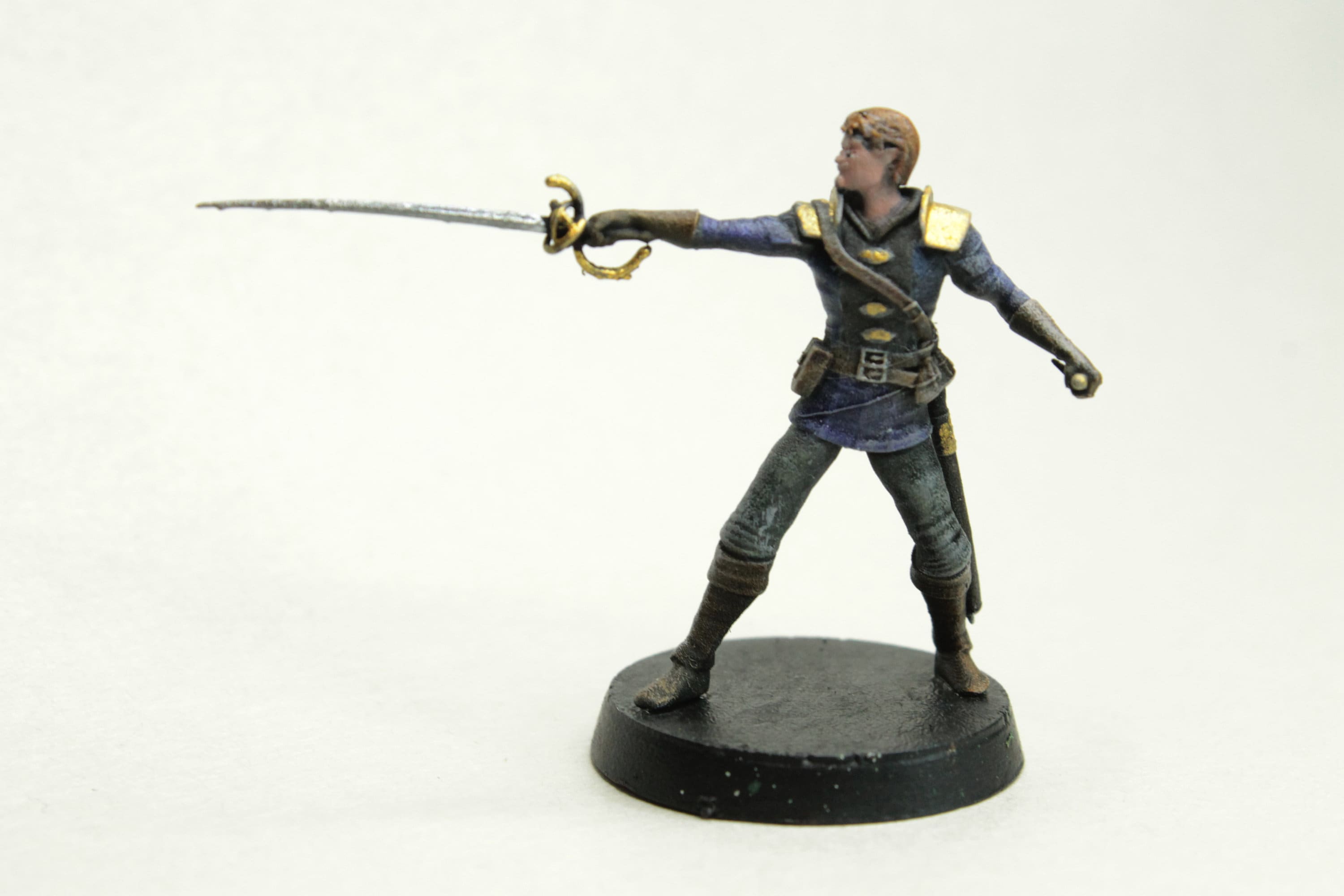 TTRPG Minifigure - Human Male Nobleman (unpainted) - Dnd, Pathfinder ...
