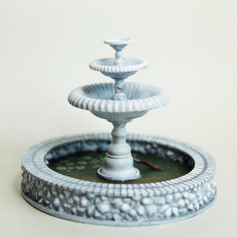 Miniature Fountain - Etsy