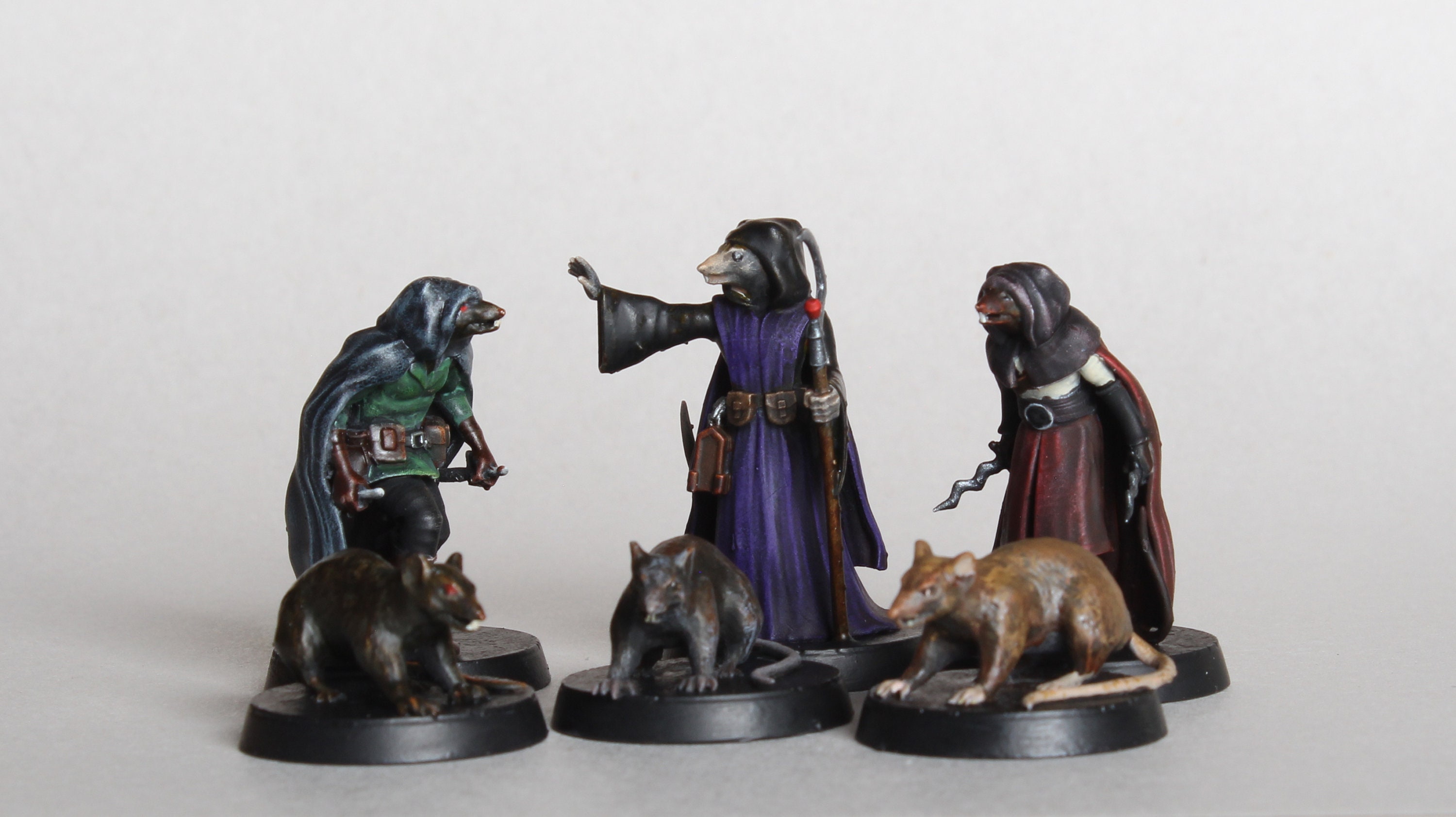 TTRPG Minifigures - Full Wererat Horde Set (unpainted) - Dnd ...