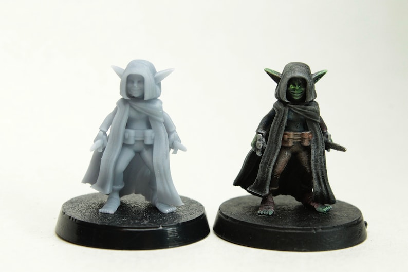 TTRPG Minifigure - Goblin Female Rogue Thug 4 (unpainted) - Dnd ...