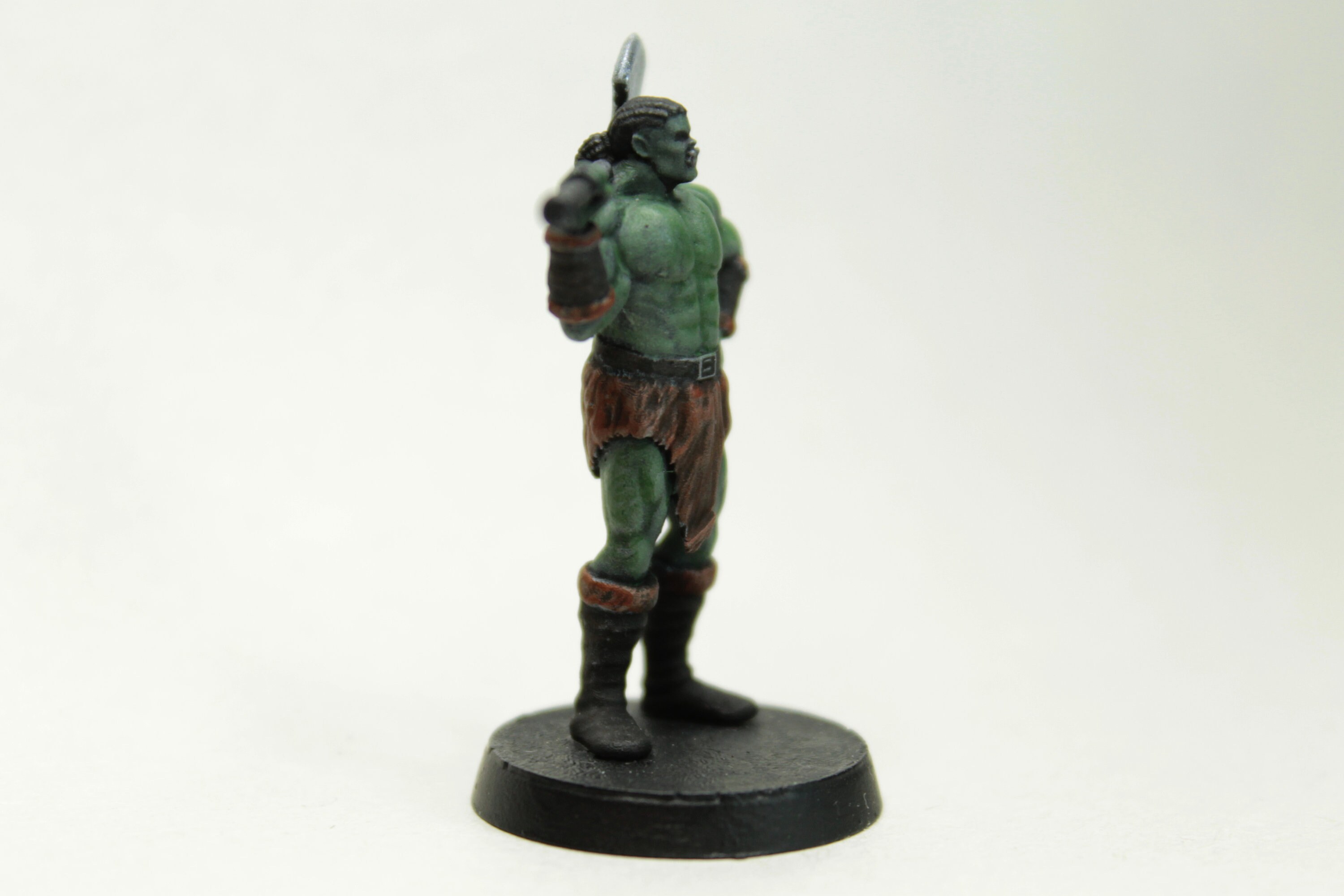 TTRPG Minifigure - Half Orc Male Barbarian Thug 1 (unpainted) - Dnd ...