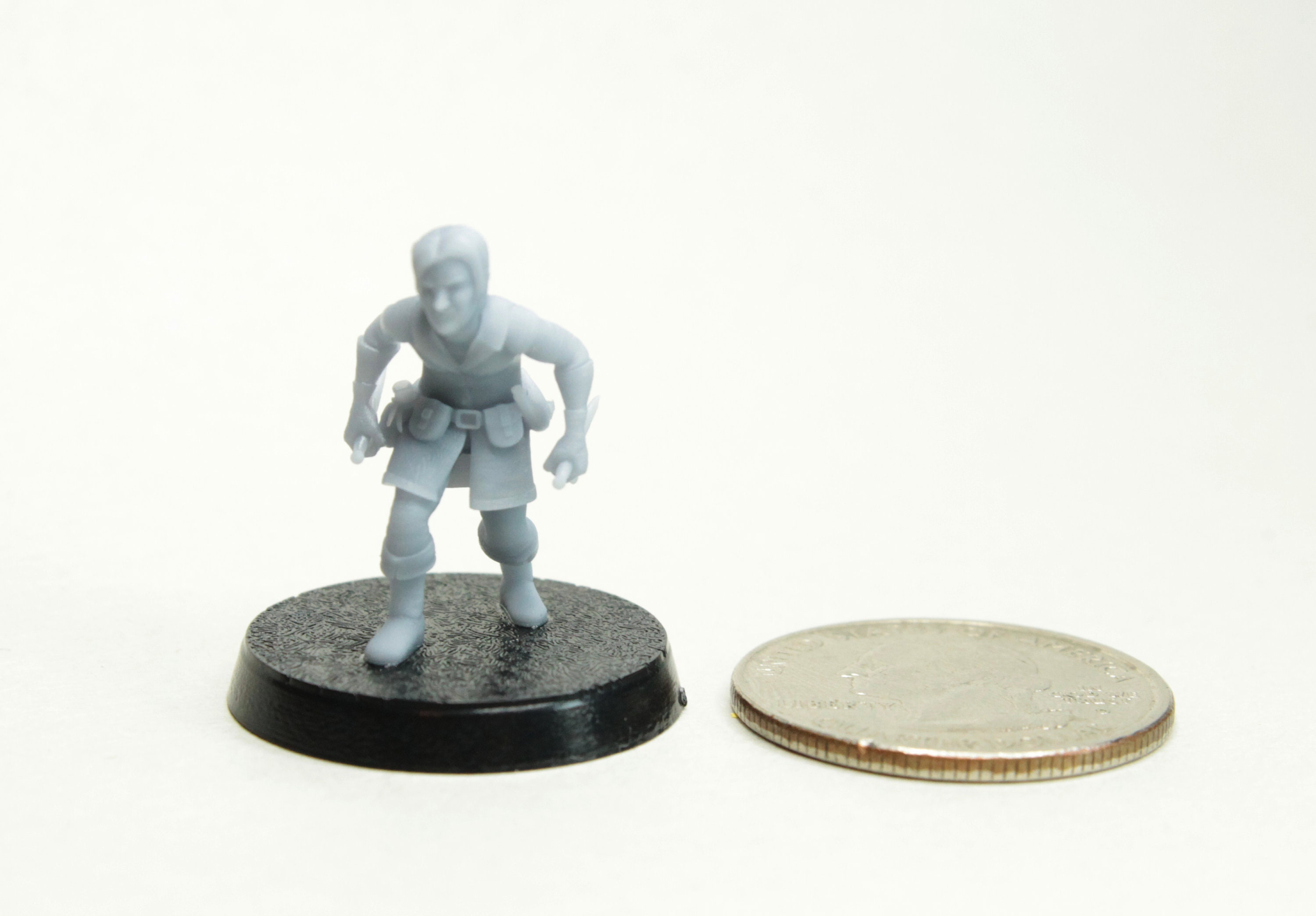 TTRPG Minifigure - Halfling Male Rogue Thug 6 (unpainted) - Dnd ...