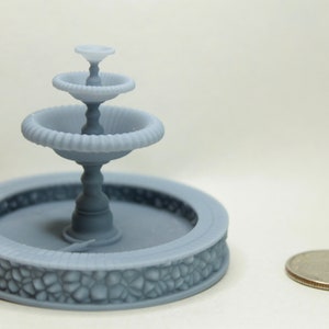 TTRPG Mini Terrain - Stone & Brick Fountain (unpainted) - Dnd ...