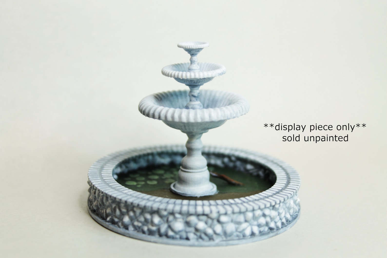 TTRPG Mini Terrain - Stone & Brick Fountain (unpainted) - Dnd ...